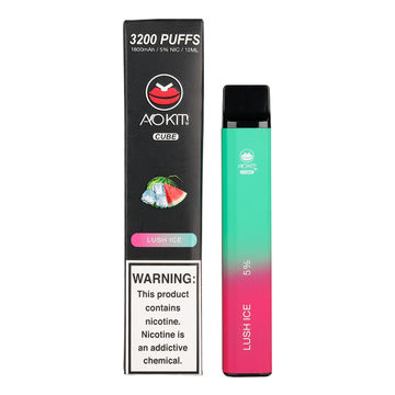 China Cube shape new device 3200Puffs E-Cigarette Disposable 15ml 9 ...