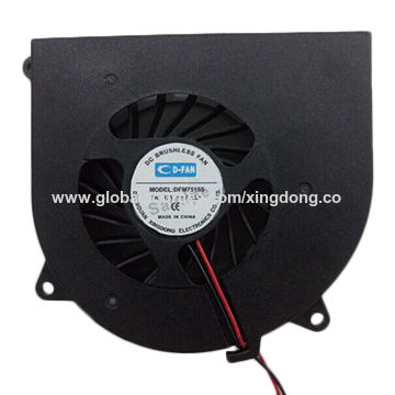 China 12v 7515 blower fan, dc 24v 75x75x15mm, aluminium alloy frame ...