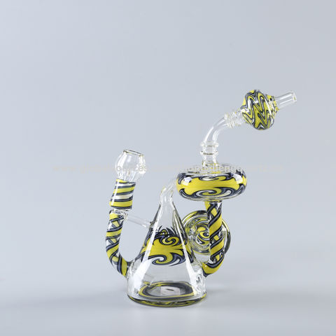 China Smoke water bong modern style glass smoking water bongs pipes on ...