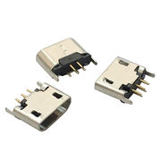China Vertical type micro USB connector stainless steel material with ...