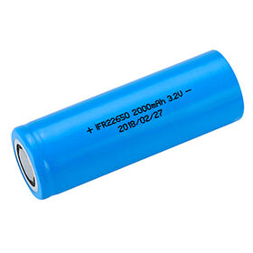 LiFePO4 26650 3.2V 3200mAh Battery, LiFePO4 rechargeable 26650 cell ...
