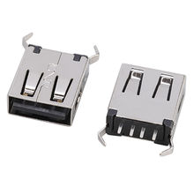Mini USB 5-pin Female Type-B PCB Connector, SMT Straight/Vertical Type ...