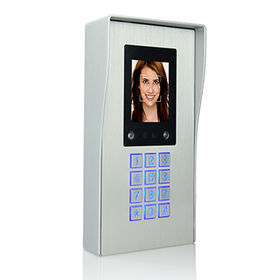 Waterproof metal face recognition door lock identity smart door access ...