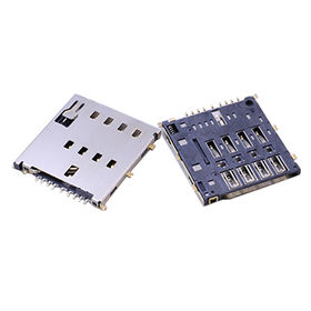 Sim Card Push Push Connector manufacturers, China Sim Card Push Push ...