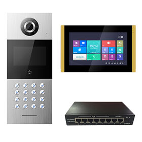 IP Android video building intercom system, Android IP Video doorbell ...
