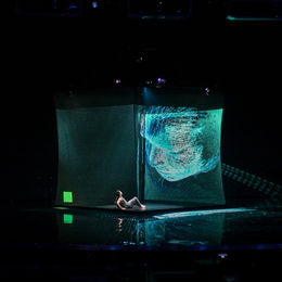 Transparent Holoflex Pepper's Ghost Holographic Mesh Screen Hologram ...