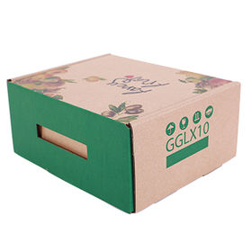 Rainbow packaging Recyclable disposabe food container ,corrugated box ...