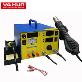 YAXUN YX889A 3 in 1 rework station with separator , hot air ,soldeing ...