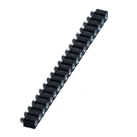 2.54mm IC Socket Single Row DIP Type, Round Pin Header, height 7.0mm ...