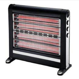 Quartz Heater, with 4 quartz tubes elements, portable heater infrared ...