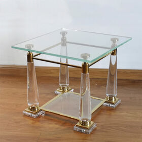 Antique Half Round Table Japanese Short Leg Table 2 Tiers Low Table for ...