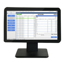 15.6 inch capacitive Touch screen All in one POS Terminal with second POS display, All in one ...