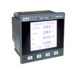 CET PMC-53A-E DIN Rail 3 Phase Multi-Functional Ethernet RS485 Energy Meter With 10-Year ...