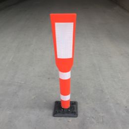 Red White Water Sand Filled Base Traffic Road Warning Post PE ...