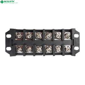 2-20P Barrier terminal block Max.50A/1000VDC and Max.60A/690VAC for ...