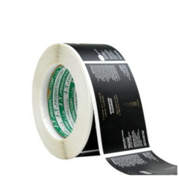 Cosmetic labels waterproof Sticker Roll custom Adhesive packaging Label ...