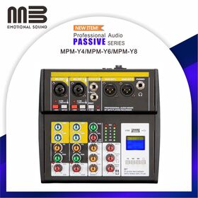 Professional Audio Mixer Sound System DJ Stage Audio Passive Mixer with ...
