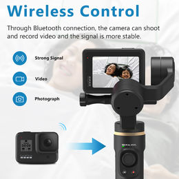 Handheld 3-Axis Action Camera Gimbal Stabilizer Anti-Shake Wireless ...