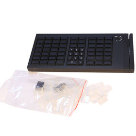 LIF High Speed USB 60 keys Membrane Programmable POS Keyboard s60c ...