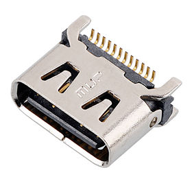 USB C connectors Vertical Mount Receptacle with cap Height 11.2mm Micro ...