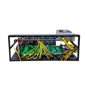 12GPU 16GB RAM TB360 BTC Pro Mining Case Dual power supply Chassis With ...