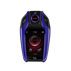 Smart LCD car key with touch screen with customized details, car key ...