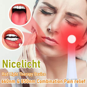 Red Light Therapy for Cold Sore and Canker Sore, 660nm, 850nm, Near ...