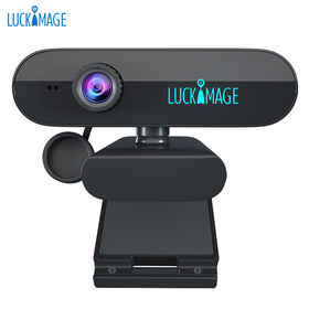 Luckimage 60fps CMOS PC Camaras Webcam 1080P Web Camera with Three ...