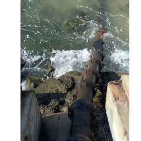 Cast iron articulated protector shell for submarine power cable and ...