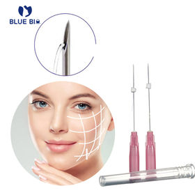 Blue Bio Absorbable Blunt Micro Cannula Cheek Lift 3D 23G 38Mm Cog Lift ...