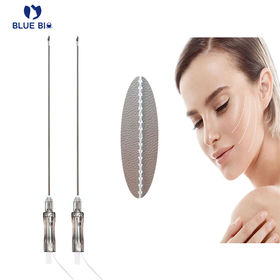 Blue Bio Absorbable Blunt Micro Cannula Cheek Lift 3D 23G 38Mm Cog Lift ...