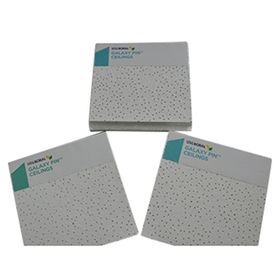 USG Boral 14mm Pin Perf climaplus acoustical ceiling board, mineral ...