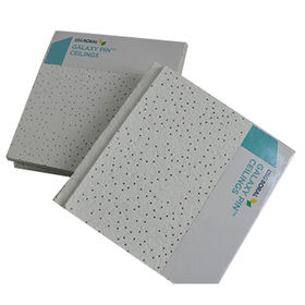 USG Boral 14mm Pin Perf climaplus acoustical ceiling board, mineral ...