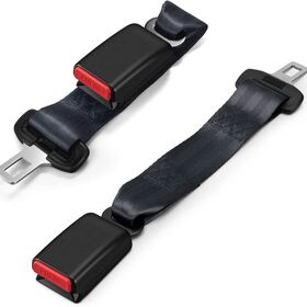 Seat belt extensions at autozone store
