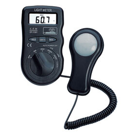 LUX Light Meter Calibrated to Standard Incandescent Lamps (2856k), LUX ...