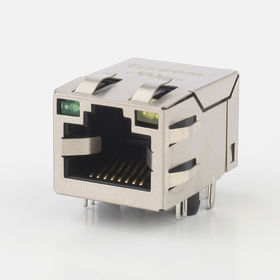 China Female 10/100/1000base-t tab up tab/down RJ45 PoE jack ...