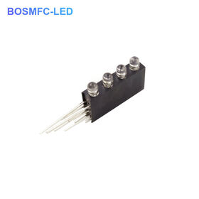 China 3mm through-hole 4-tower plastic LED holder mount, F3 dip LED on ...