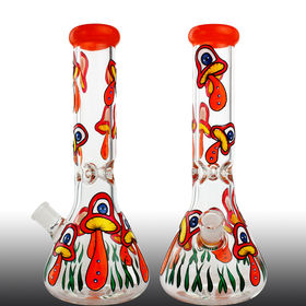 China 7'' Tree design Christmas theme glass bong with percolator on ...