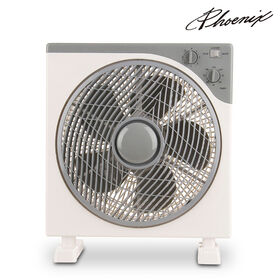 China Electric 16 inch box fan with oscillating, box fans 16" with two ...