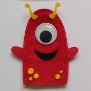 DIY felt material alien finger puppets toy | Global Sources