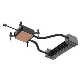 China 1U Server Liquid Cooling Pure copper base CPU Radiator Cooler ...