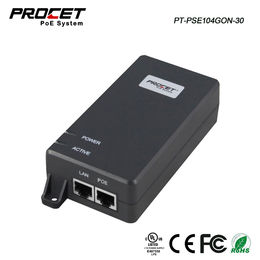 China PROCET Single Port PoE Midspan Injector 90 watts Power With 6KV ...
