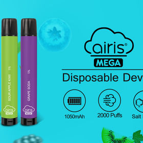 China Newest Electronic Cigarette Adjustable Air Disposable Vape Device Airis Beast 4000 Puffs ...