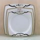Buy Wholesale China 24 Pieces New Bone China Square Shape Dinner Set ...