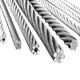 Stainless steel wire rope with 1x6, 1x7, 1x19, 6x36, 7x37, 7x7, 7x19 ...
