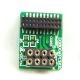 DCC 21-pin to 8-pin adaptor converter. For locos with 21-pin sockets to ...