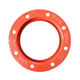 Ductile Iron Backup Flange/Ring, IPS HDPE pipe adapter, UP TO 30 ...