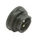 Waterproof Bulkhead Power Connector With IP67 Large Panel Mount Solder ...