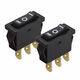 Honyone 3 Position Rocker Switch, 3-pin/On/Off on without Illuminated ...