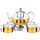 Buy Wholesale China High Quality Heat Resistant Glass Tea Gift Set Pot ...